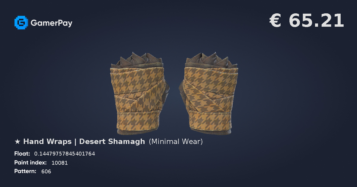 Hand Wraps | Desert Shamagh on GamerPay