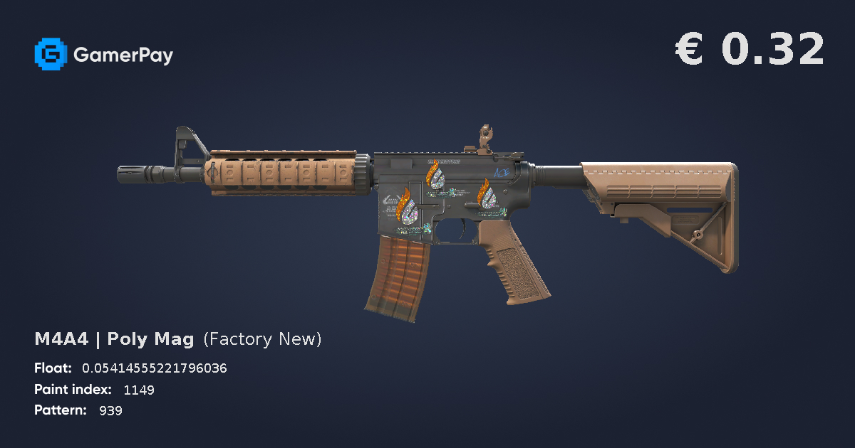 M4A4 | Poly Mag on GamerPay