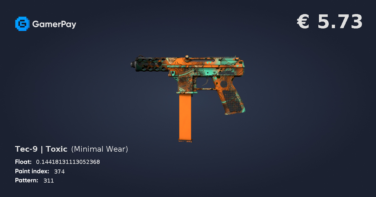 Tec-9 | Toxic on GamerPay