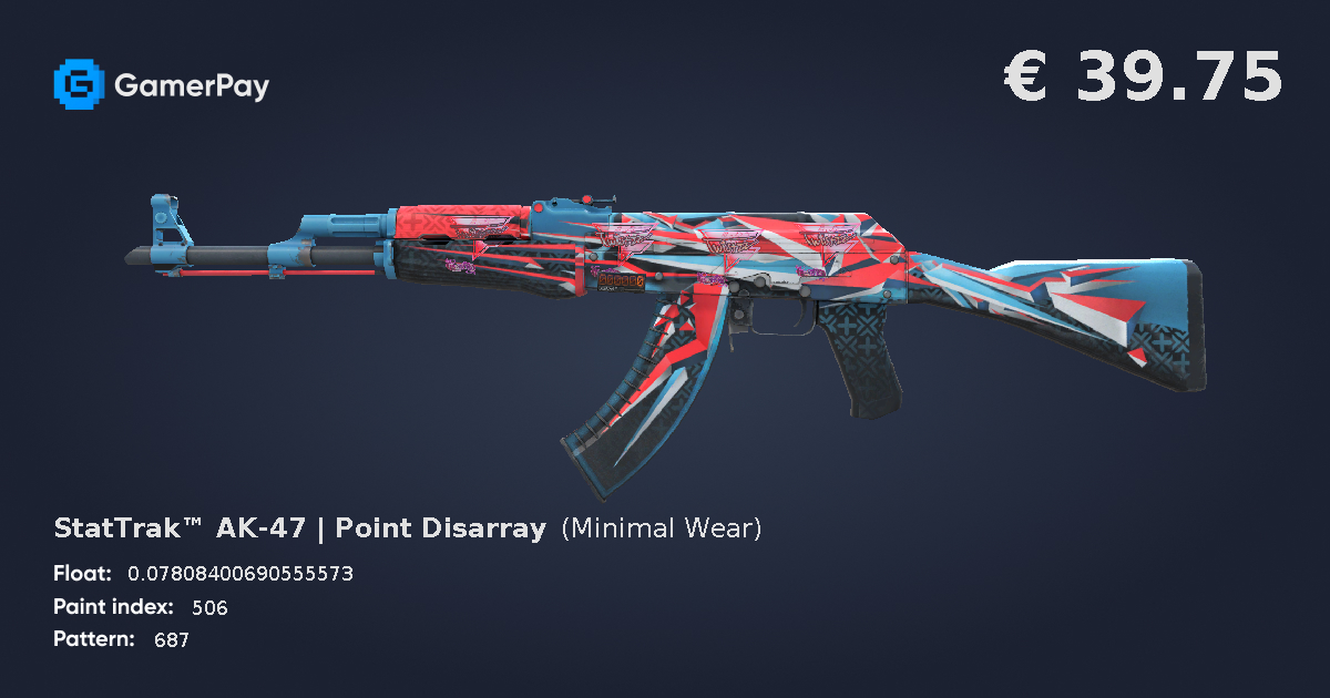 StatTrak™ AK-47 | Point Disarray on GamerPay