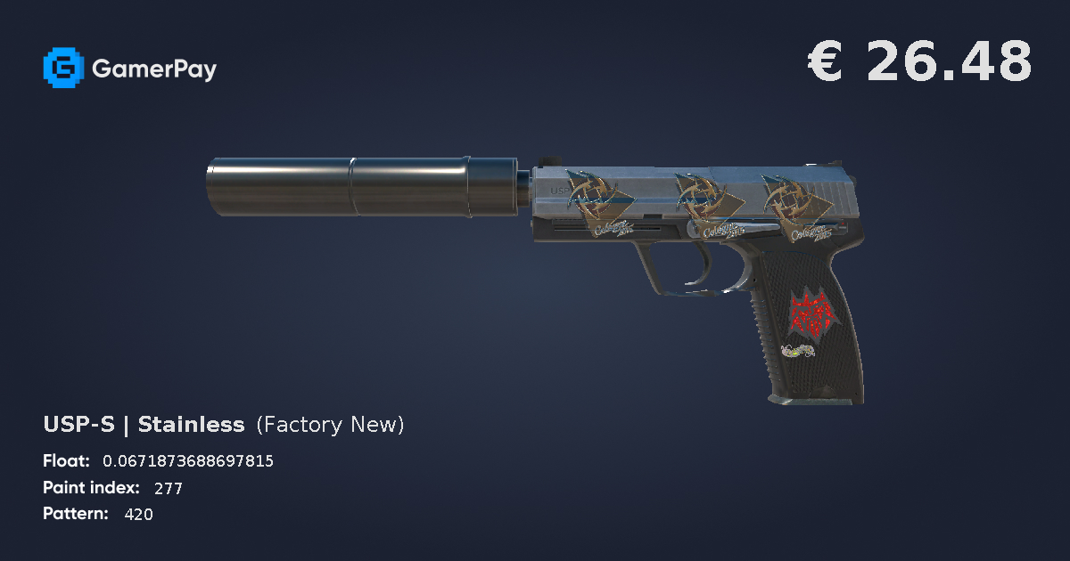 USP-S | Stainless on GamerPay