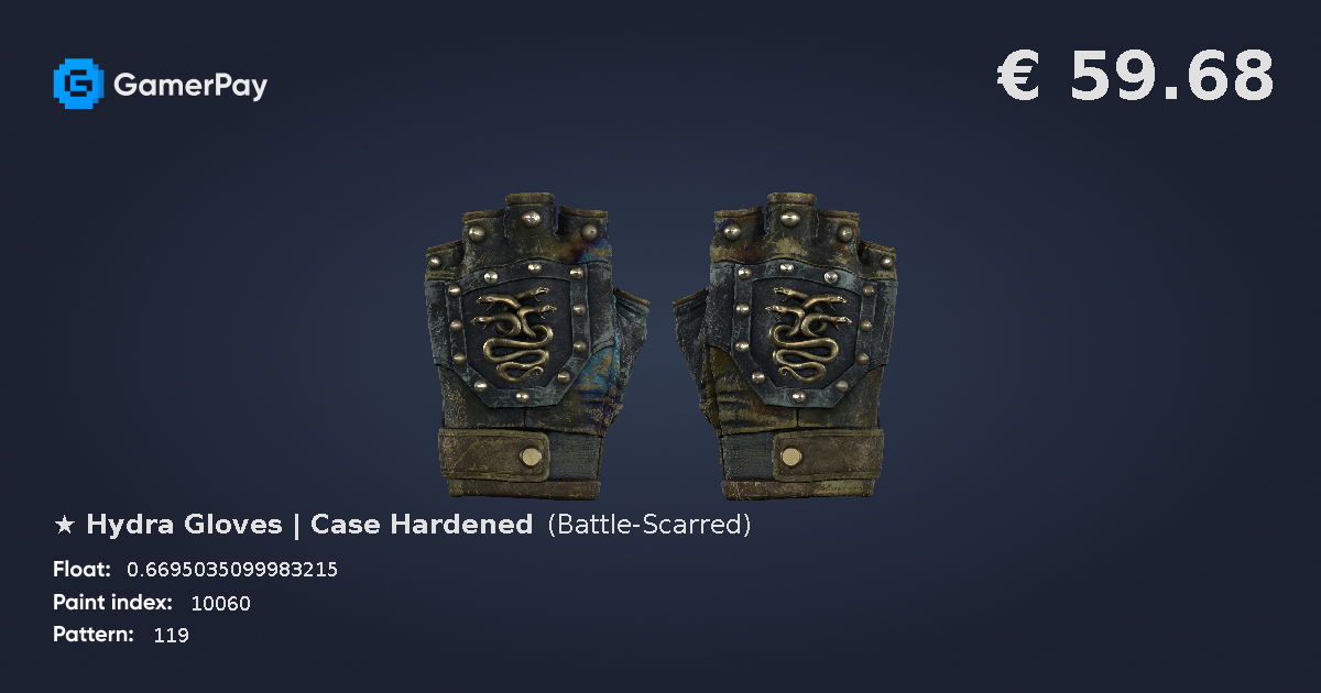 Hydra Gloves | Case Hardened on GamerPay