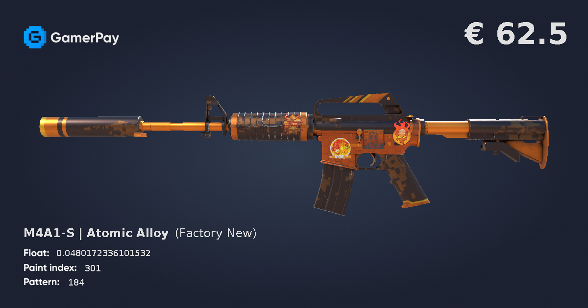 M4A1-S | Atomic Alloy on GamerPay
