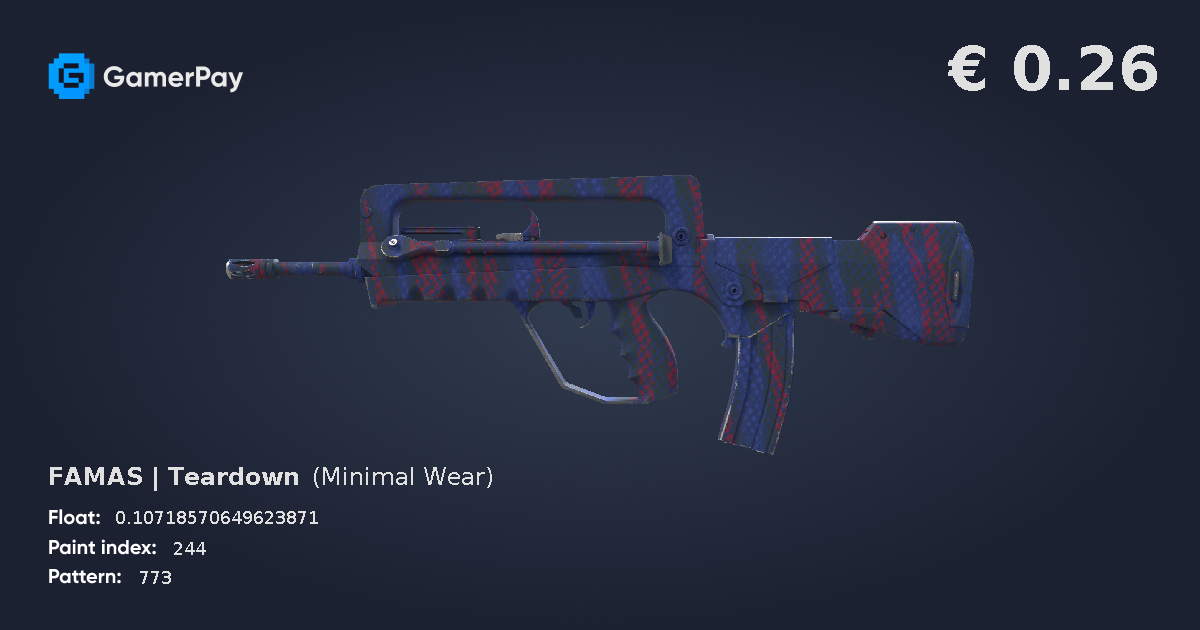 FAMAS | Teardown on GamerPay