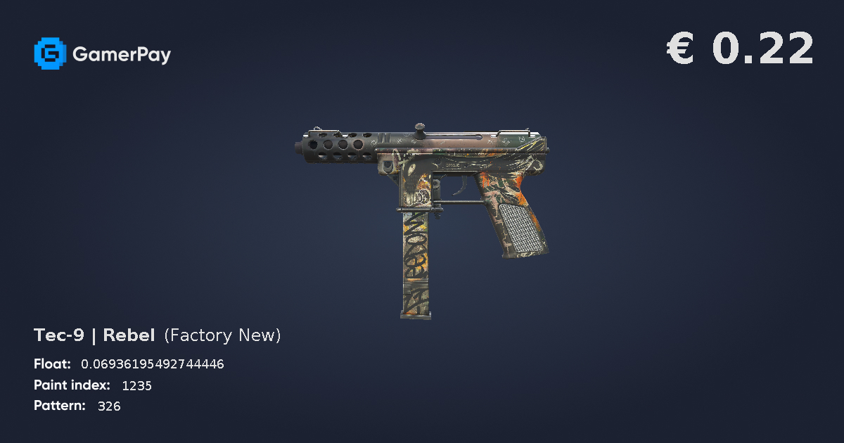 Tec-9 | Rebel on GamerPay
