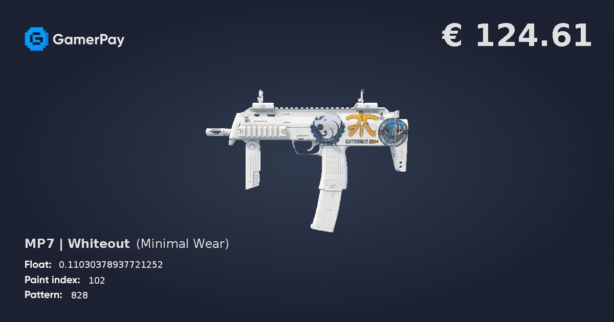 MP7 | Whiteout on GamerPay