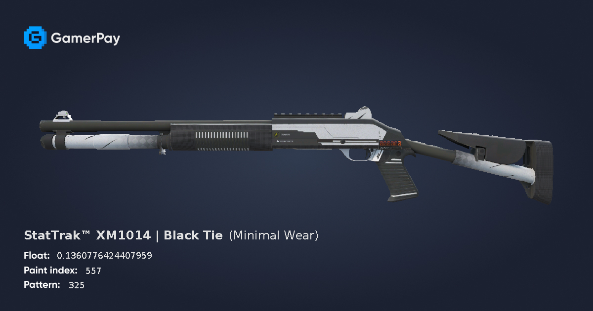 StatTrak™ XM1014 | Black Tie on GamerPay