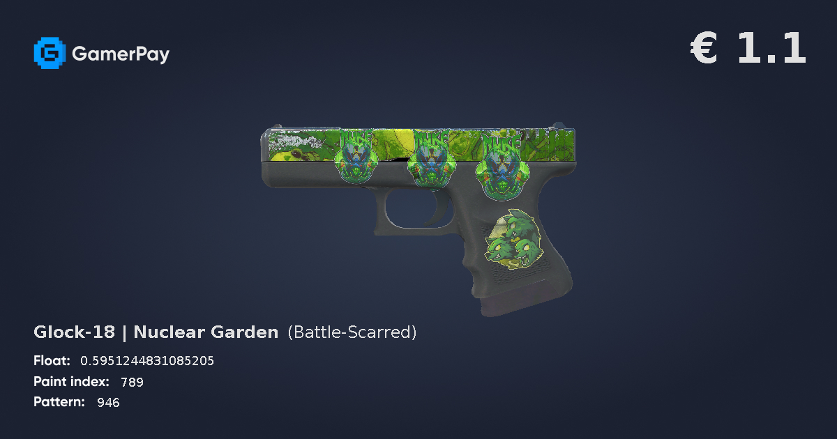 Glock-18 | Nuclear Garden on GamerPay