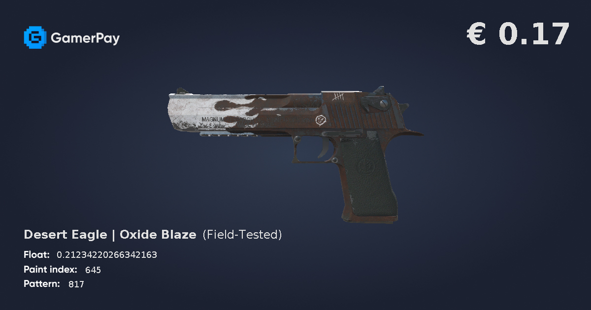 Desert Eagle | Oxide Blaze on GamerPay