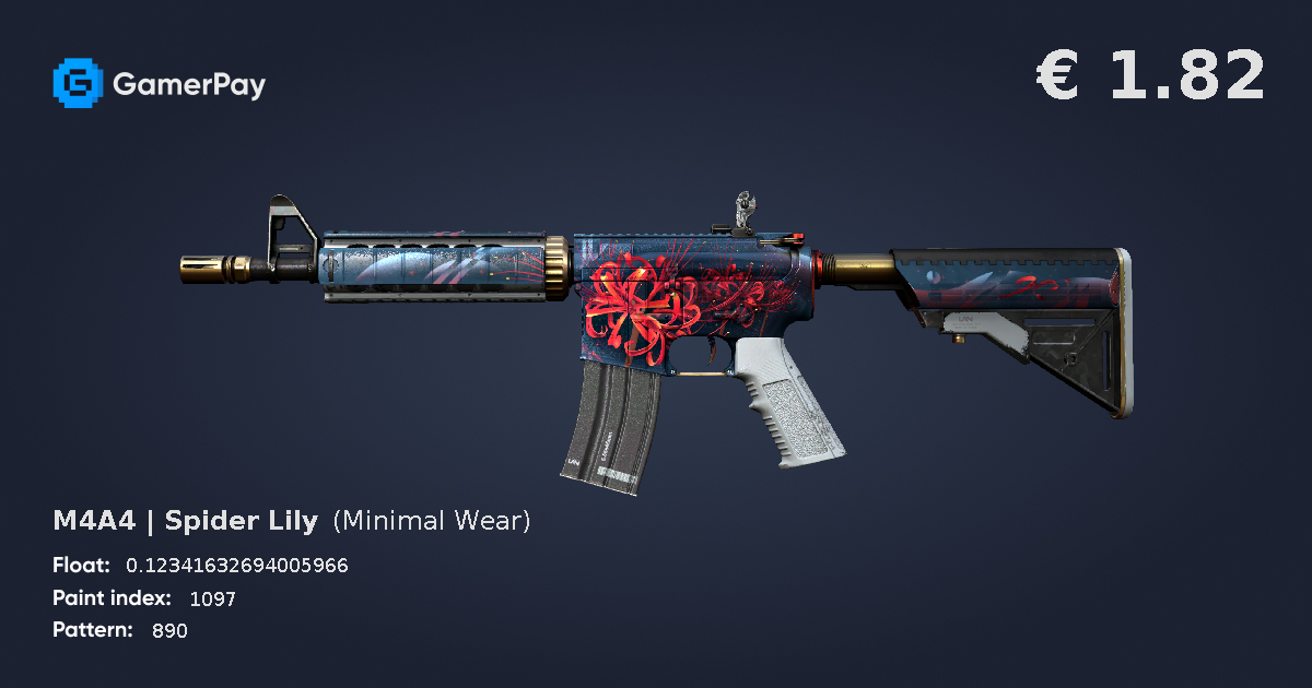 M4A4 Spider Lily On GamerPay