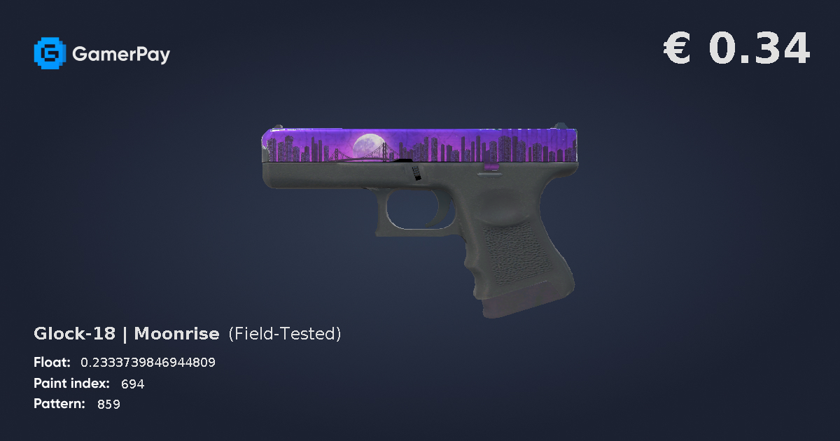 Glock-18 | Moonrise on GamerPay