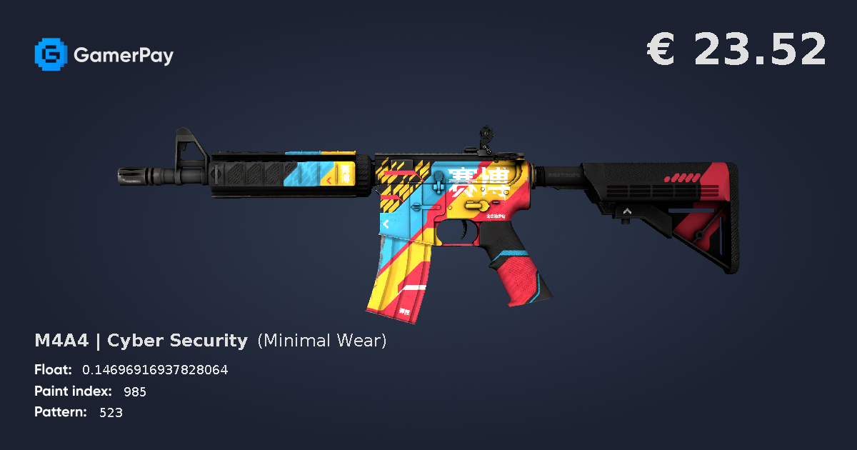 M4A4 | Cyber Security on GamerPay