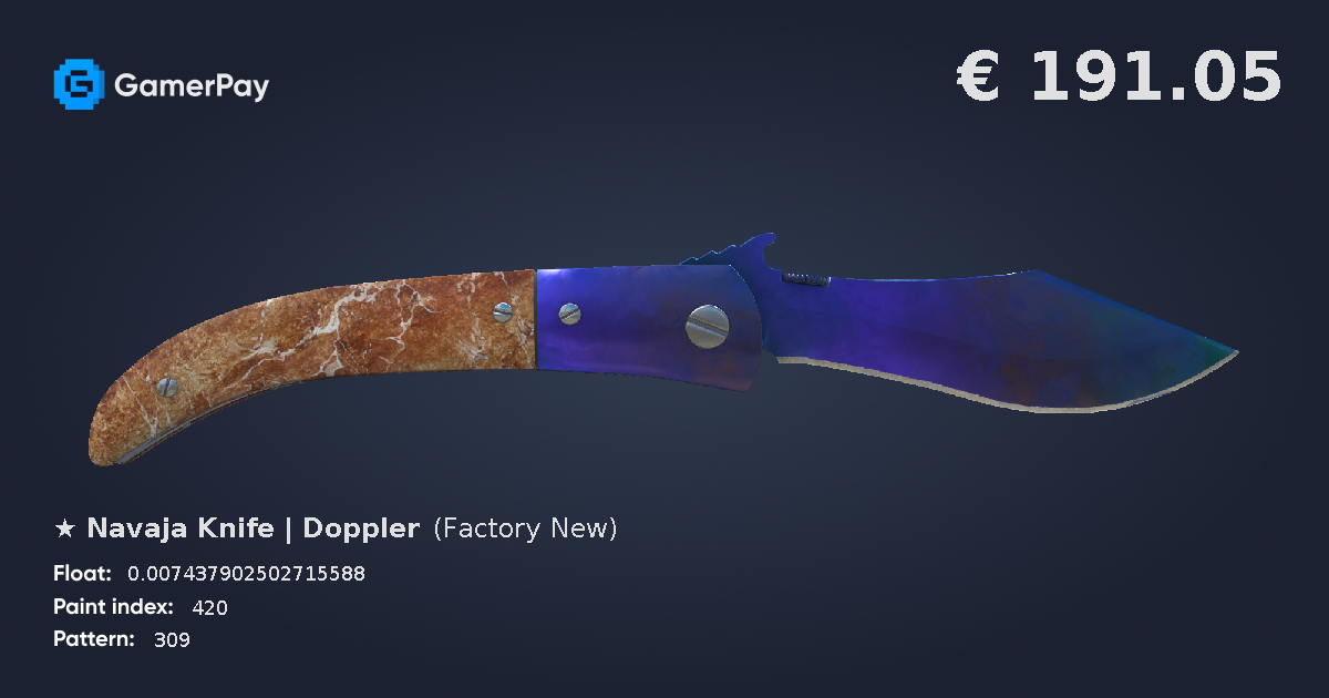 Navaja Knife | Doppler Phase 3 on GamerPay
