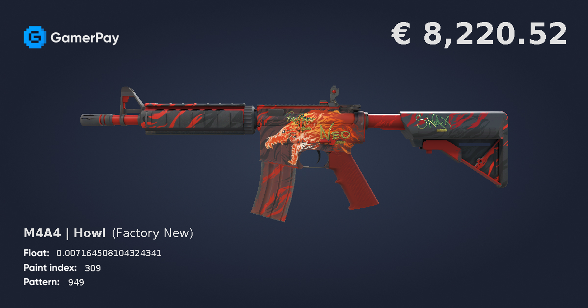 M4A4 | Howl on GamerPay
