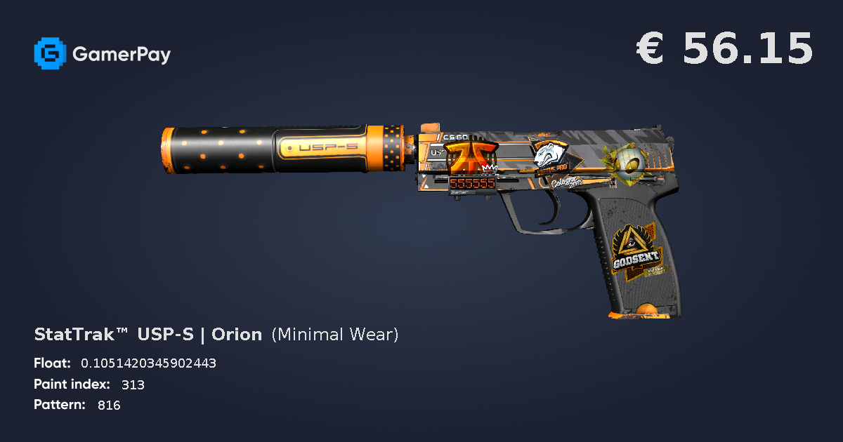 StatTrak™ USP-S | Orion on GamerPay