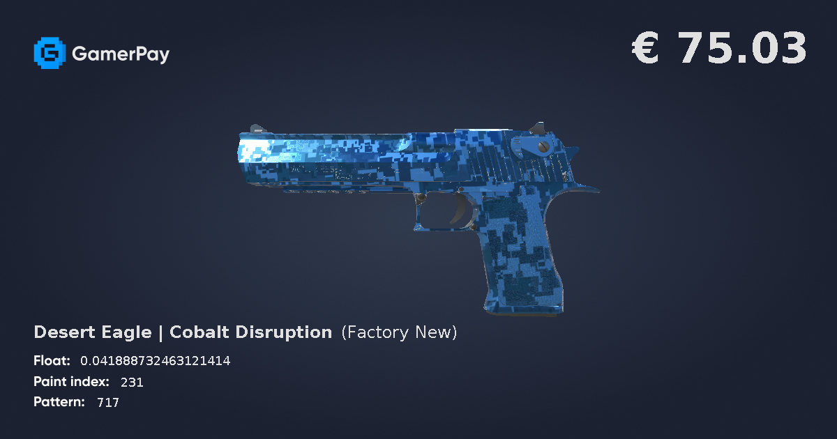 Desert Eagle | Cobalt Disruption on GamerPay