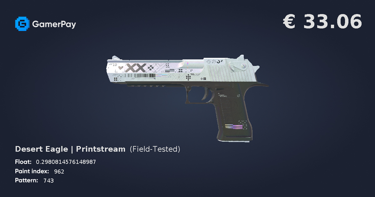 Desert Eagle | Printstream on GamerPay