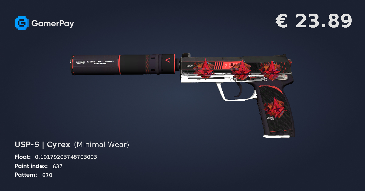 USP-S | Cyrex on GamerPay
