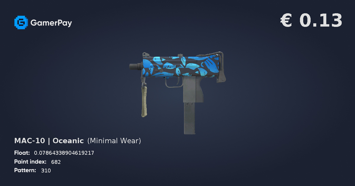 MAC-10 | Oceanic on GamerPay