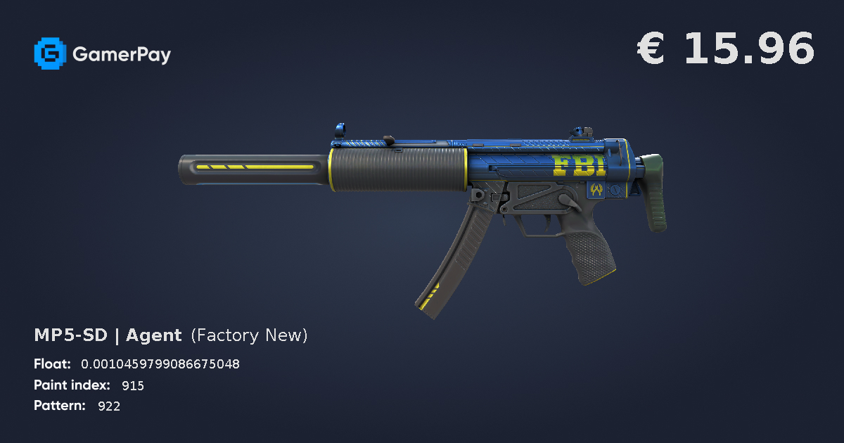 MP5-SD | Agent on GamerPay