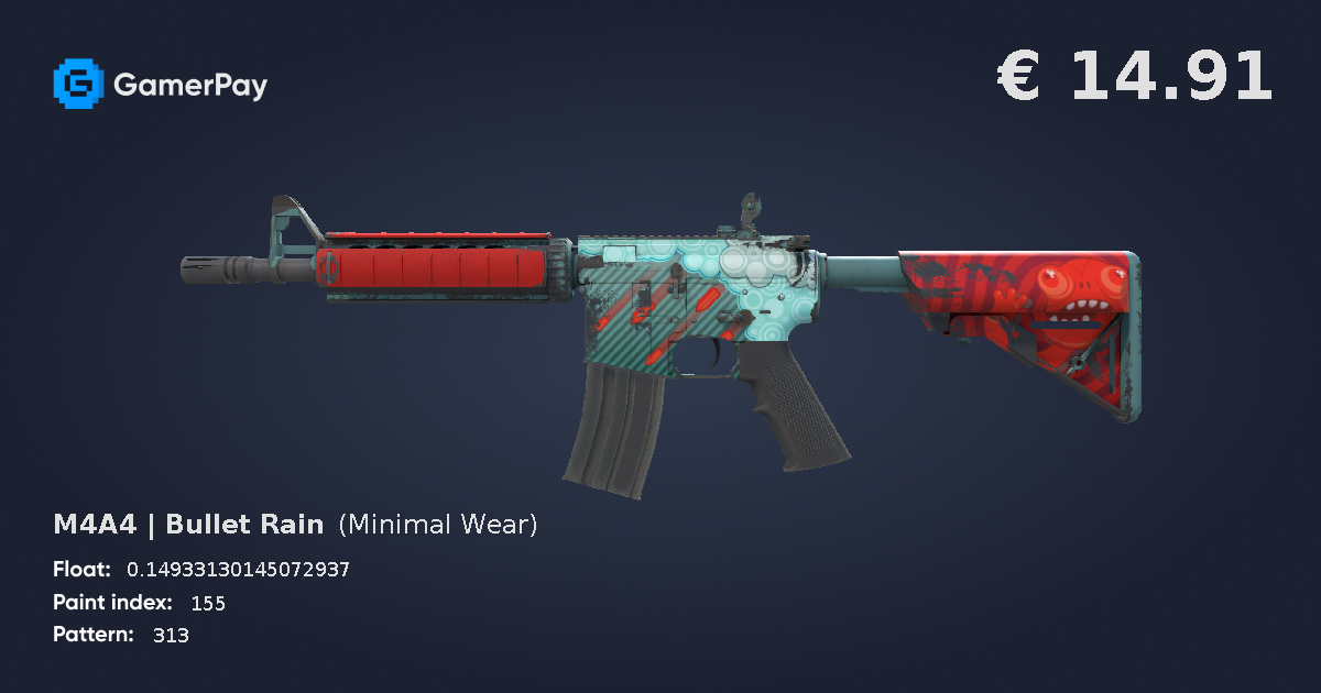 M4A4 | Bullet Rain on GamerPay