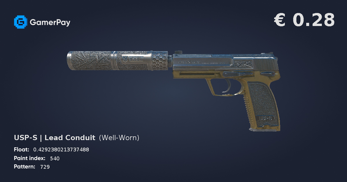 USP-S | Lead Conduit on GamerPay