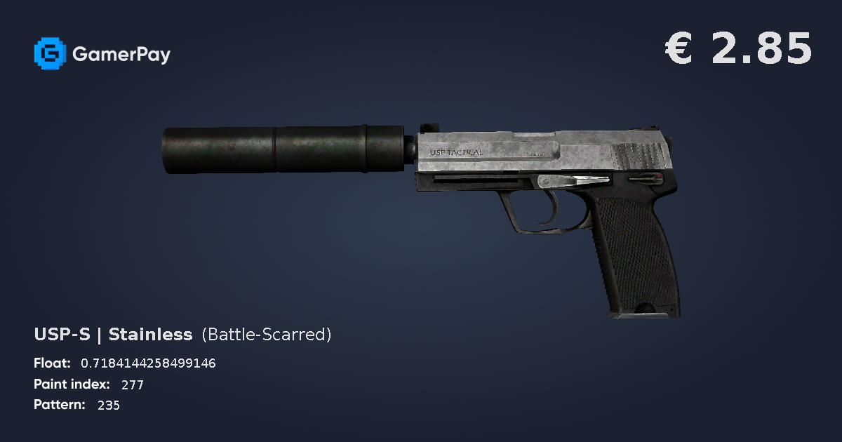 USP-S | Stainless on GamerPay