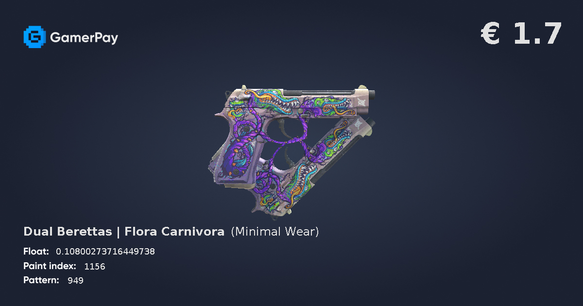 Dual Berettas | Flora Carnivora on GamerPay