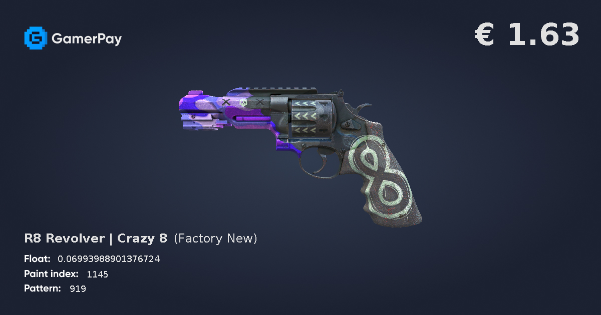 R8 Revolver | Crazy 8 on GamerPay