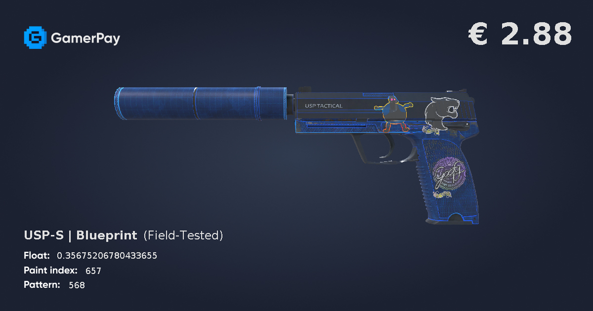 USP-S | Blueprint on GamerPay