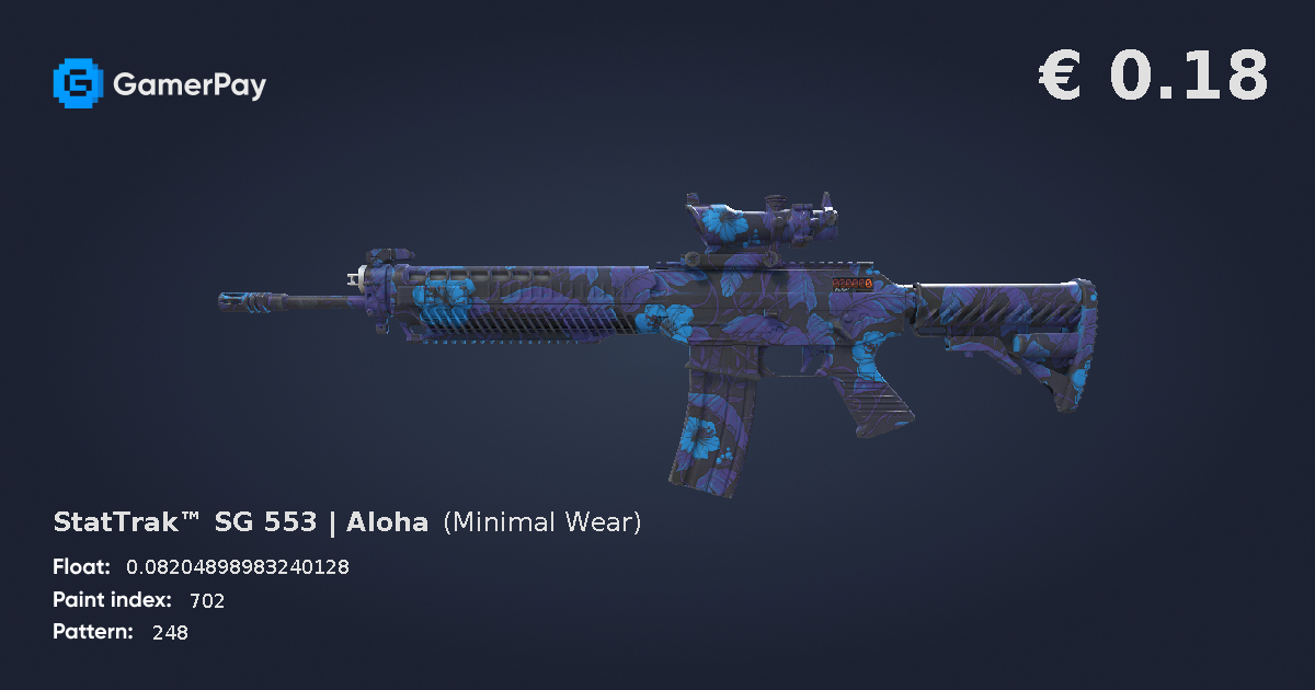 StatTrak™ SG 553 | Aloha on GamerPay