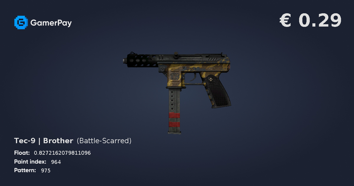 Tec-9 | Brother on GamerPay
