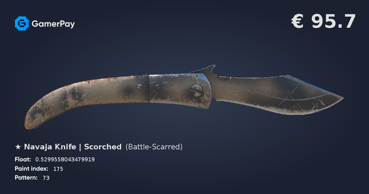 Navaja Knife | Scorched on GamerPay